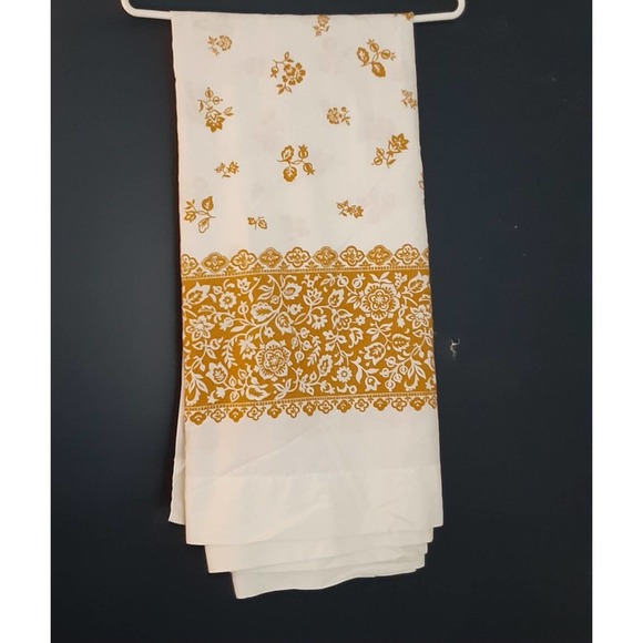 Fieldcrest | Bedding | Vintage Field Crest Full Flat Sheet Goldenseal ...